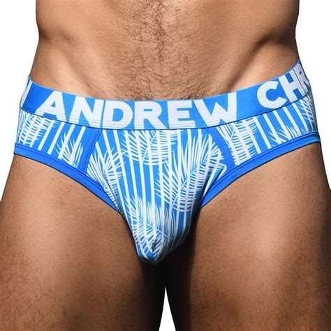 Andrew Christian Slip Almost Naked Holiday Bleu Inderwear