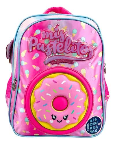Mochila Mis Pastelitos Original Primaria Original Env O Gratis