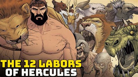 The 12 Labors Of Hercules Complete Greek Mythology YouTube