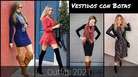 Total 31 Imagen Outfit Vestido Y Botas Abzlocal Mx