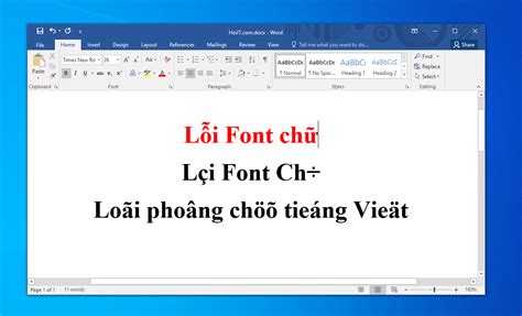 Cách sửa lỗi font chữ trong Word Excel nhanh chóng ITcuaBan