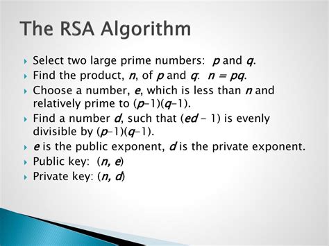 ppt rsa asymmetric key cryptosystem powerpoint presentation free download id 2386105