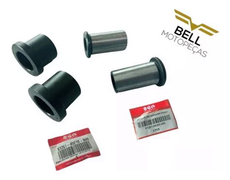 Kit Bucha Balança Traseira Yes 125 Intruder 125 Original Parcelamento