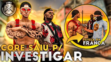 CORE EM INVESTIGAÇÃO NAS FAVELAS DO RIO DE JANEIRO ABCD RP GTA 5