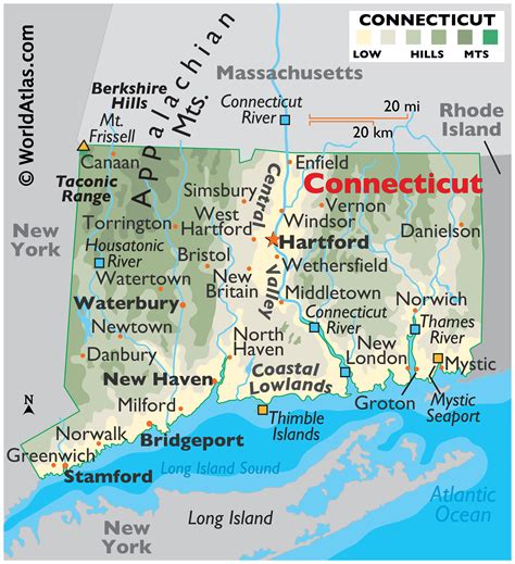 Coastal Lowlands Map