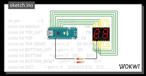 Seven Segment Displays Wokwi Esp Stm Arduino Simulator