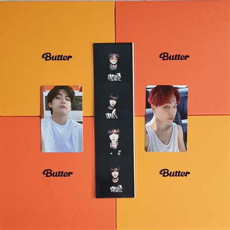 WTSBTS BUTTER WEVERSE POB PHOTOCARD FILM STRIP Hobbies Toys