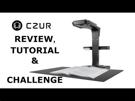 CZUR ET16 Plus Professional Book Scanner Review How To Use Tutorial