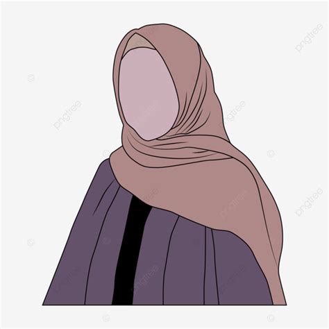 Hijab Muslim Woman Vector Hd Images Hijab Muslim Woman Character