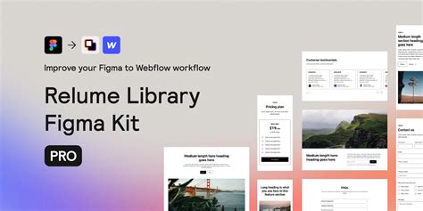 Pro Relume Library Figma Kit V Figma Community
