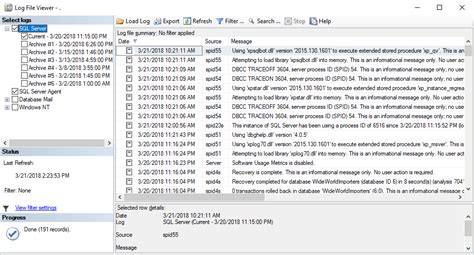 Viewing Server Logs SQL Server To Aurora MySQL Migration Playbook