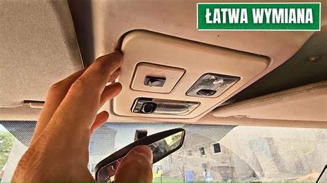 Wymiana żarówki podsufitki Citroen Berlingo Peugeot Partner YouTube