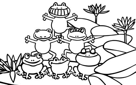 Desenhos Para Colorir De Sapo Pop Lembrancinhas