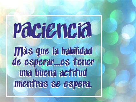 Imágenes Cristianas sobre el valor de la Paciencia Imágenes