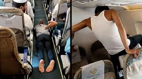 Shocking Pakistani Passenger Creates Ruckus Inside Flight Tries To