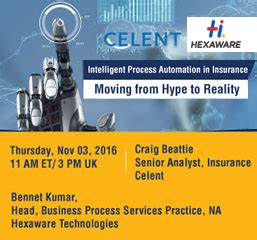 Intelligent Process Automation In Insurance Moving From Hype To