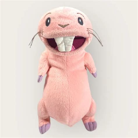 DISNEY S KIM POSSIBLE Rufus 11 Talking Naked Mole Rat Plush Stuffed