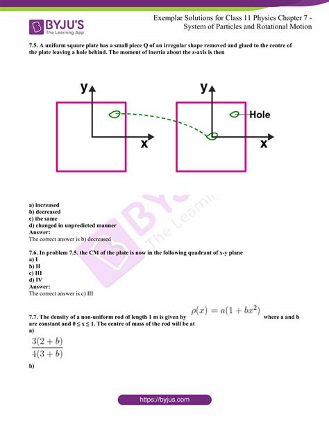 Ncert Exemplar Class Physics Solutions Chapter Visit Here To Get
