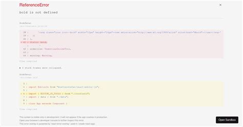 react editor js [example] forked codesandbox