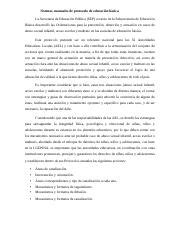 Normas Y Manuales De Protocolos Docx Normas Manuales De Protocolo De