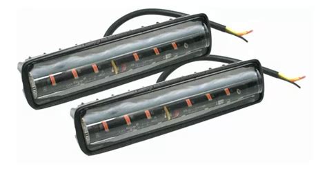 Par Faro Barra Led Multicolor Fijo Estrobo Tipo Codigo