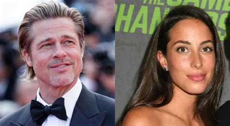 Nueva Novia As Fotografiaron A Brad Pitt En Medio De Pelea Legal
