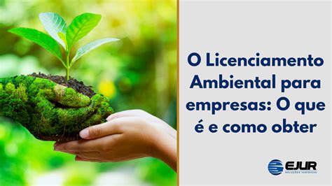 O Licenciamento Ambiental para empresas O que é e como obter EJUR