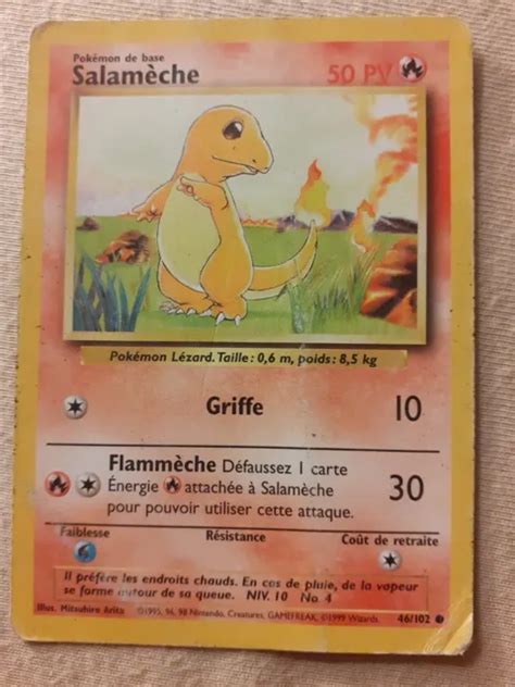 Carte Pok Mon Salam Che Edition Set De Base Wizards