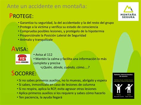 Cómo actuar en caso de accidente