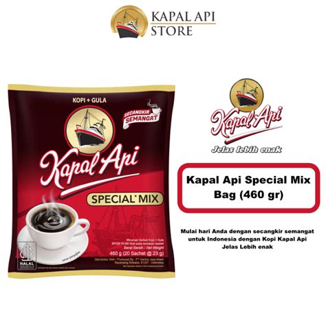 Kapal Api Kopi Special Mix Bag 20 Sachet 23 Gram Kapal Api Store