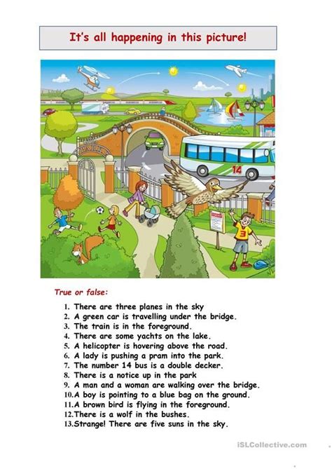 Picture Description Activity