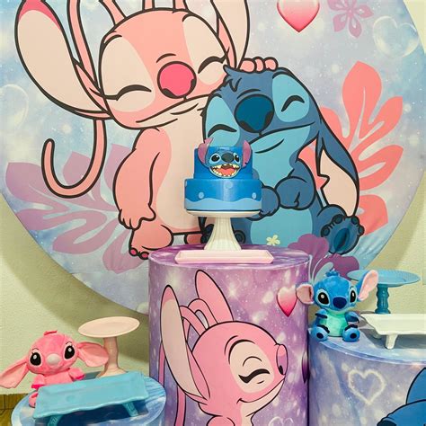 Kit Pegue e Monte Lilo Stitch Locação Elo7 Produtos Especiais