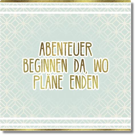 Amazon de Interluxe Duftsachet Abenteuer beginnen da wo Pläne Enden