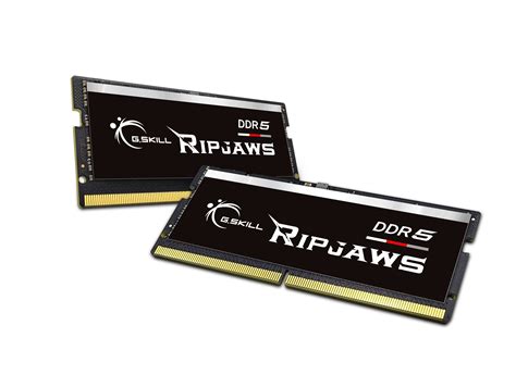 G Skill Intros Ripjaws DDR5 SO DIMM Memory Kits Up To 5200 Frequencies