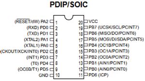 Attiny Bit Avr Microcontroller Pinout Features Datasheet