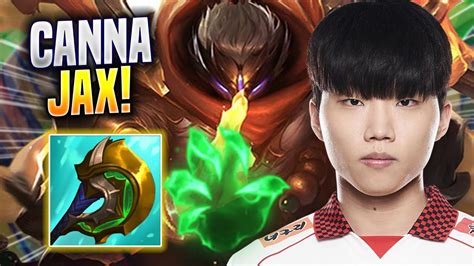 Canna Tries Jax With New Rework Dk Canna Plays Jax Top Vs K Sante