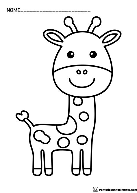 Desenhos Infantis Para Colorir Ponto Do Conhecimento