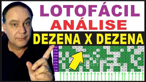 DEZENA POR DEZENA Análise De Todas As Dezenas Da Lotofácil YouTube
