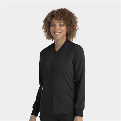 Women S Zip Jacket 4812 Scrubs Of Evans Quality Medical Uniforms