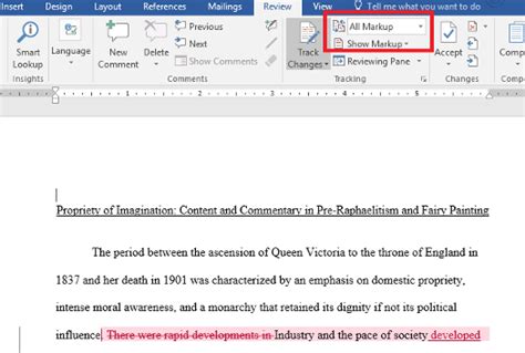 simple markup in microsoft word 2013 papercheck