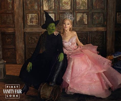 Wicked First Look Ariana Grande And Cynthia Erivo In Costume In 2024