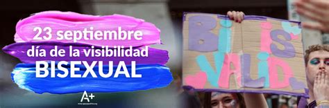 Bisibles 23 de Septiembre día de la visbilidad bisexual Apoyo Positivo