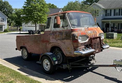1961 Ford Econoline Pickup Front Passenger Side Barn Finds