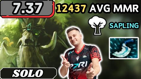 7 37 Solo TREANT PROTECTOR Hard Support Gameplay 22 ASSISTS Dota 2