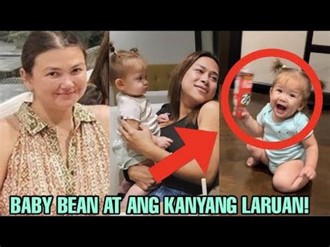 Baby Bean ENJOY Sa Kanyang Plastic Bottle Na Laruan Angelica Panganiban