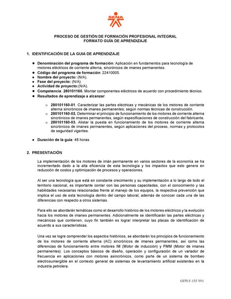 Guia Aprendizaje Moores Pmm Proceso De Gesti N De Formaci N