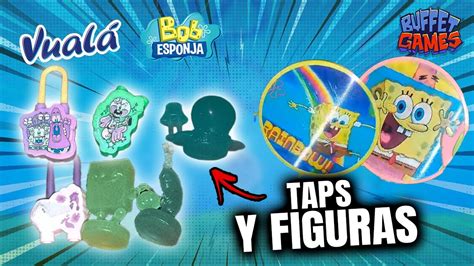 YA ESTÁ BOB ESPONJA EN VUALÁ SORPRESA Nueva Colección de Figuras Y