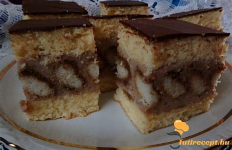 Gesztenyés tiramisu kocka recept Tutirecept