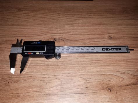 Cyfrowa Suwmiarka Z Noniuszem INOX 150 Mm Dexter Biery OLX Pl