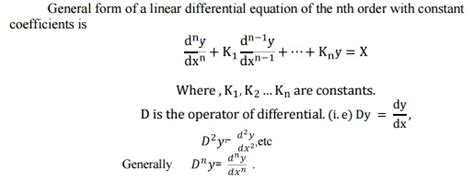 ordinary differential equations